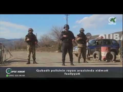 Qubadlı polisinin rayon ərazisində xidməti fəaliyyəti