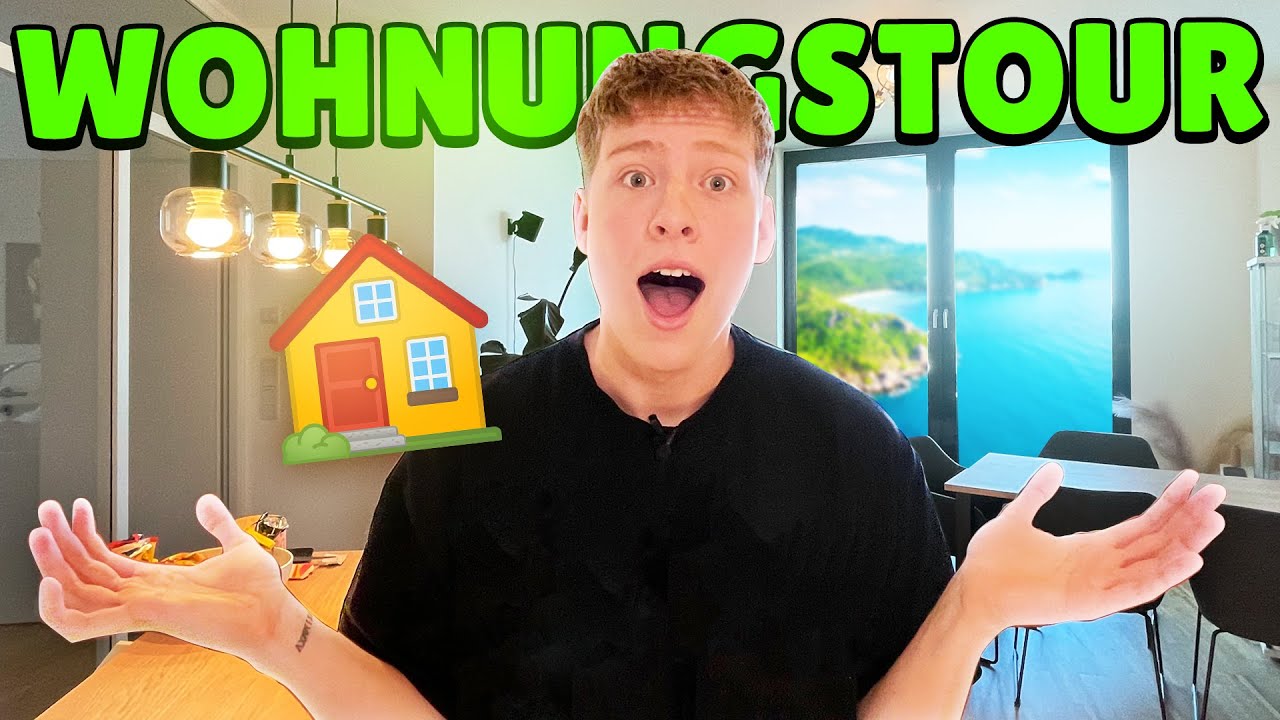 SO WOHNE ICH! WOHNUNGSTOUR! - YouTube