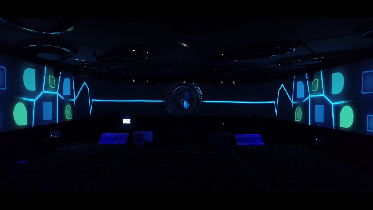 MP BIRLA 270 degree projection by One Film Company - YouTube