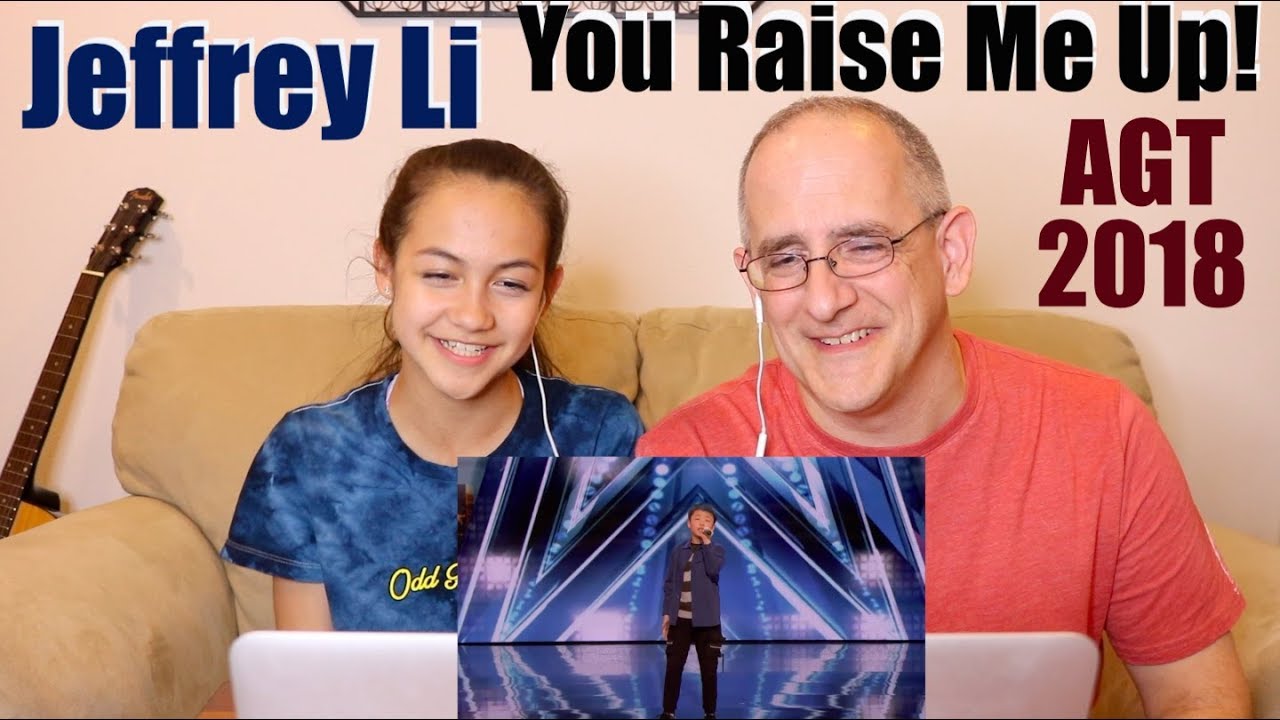 Jeffrey Li: 13-Year-Old Sings 'You Raise Me Up' on AGT 2018 | REACTION ...