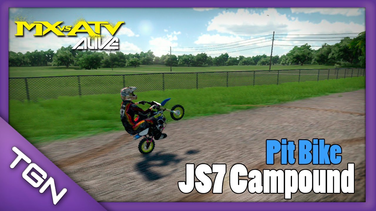 MX vs ATV Alive || FreeRide - JS7 Campound - Pit Bike || PS3 - HD - YouTube