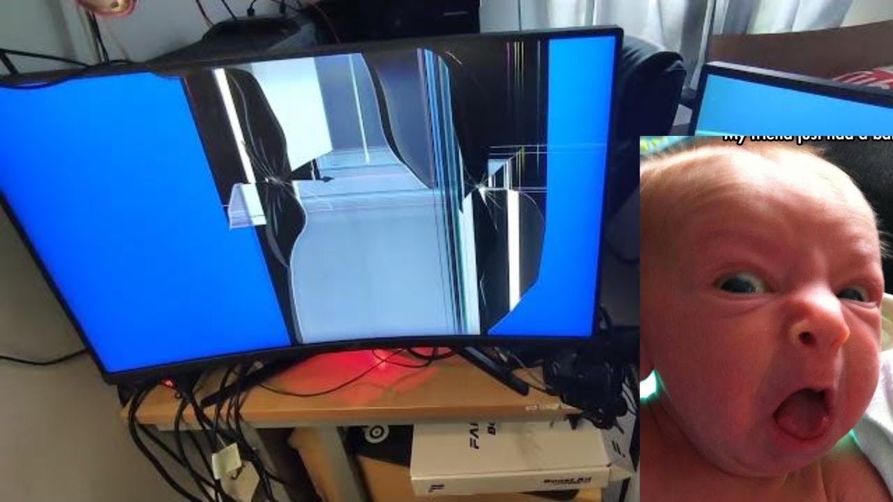 just broke my monitor 1440p - YouTube