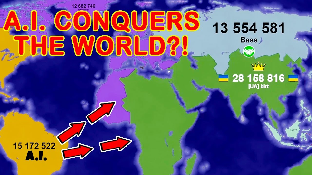 A.I. Conquers The World?! - Territorial IO - YouTube
