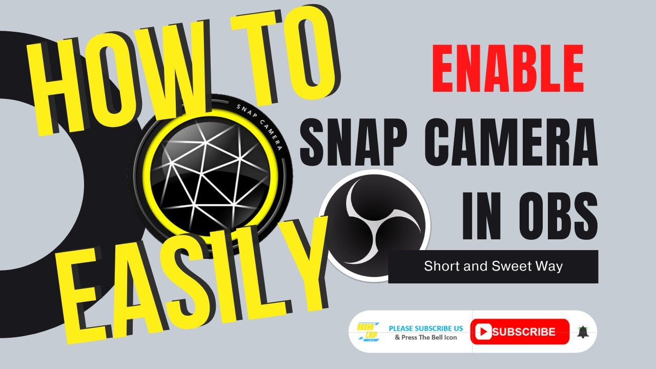 How to Enable Snap Camera In OBS Studio Easily | Install And Use Snap ...