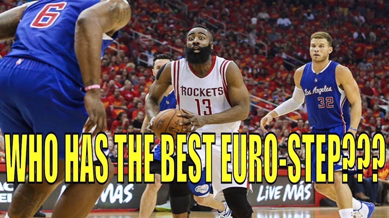 Top 5 NBA Players with the Best Euro-Step! - YouTube