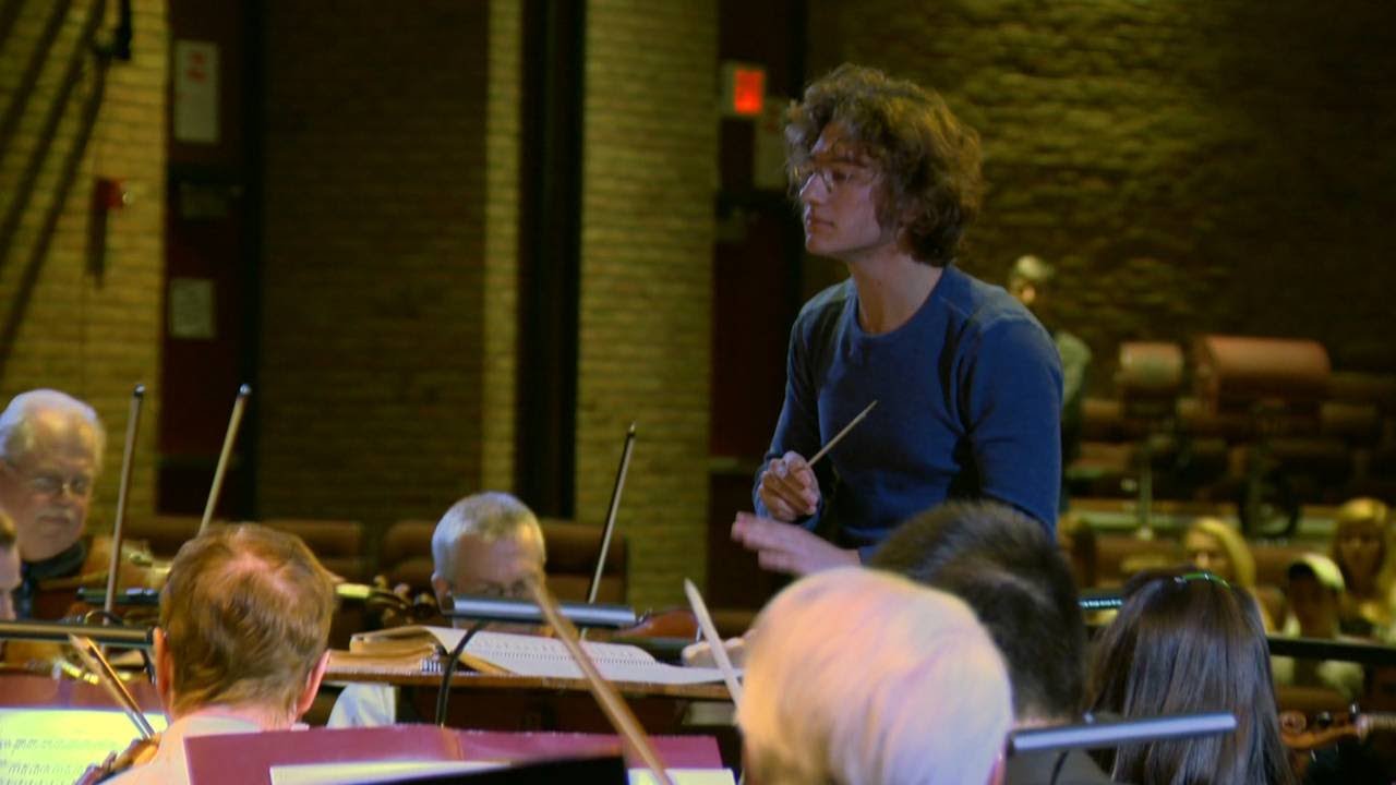 Prodigy Turned Detroit Symphony Orchestra Conductor - YouTube