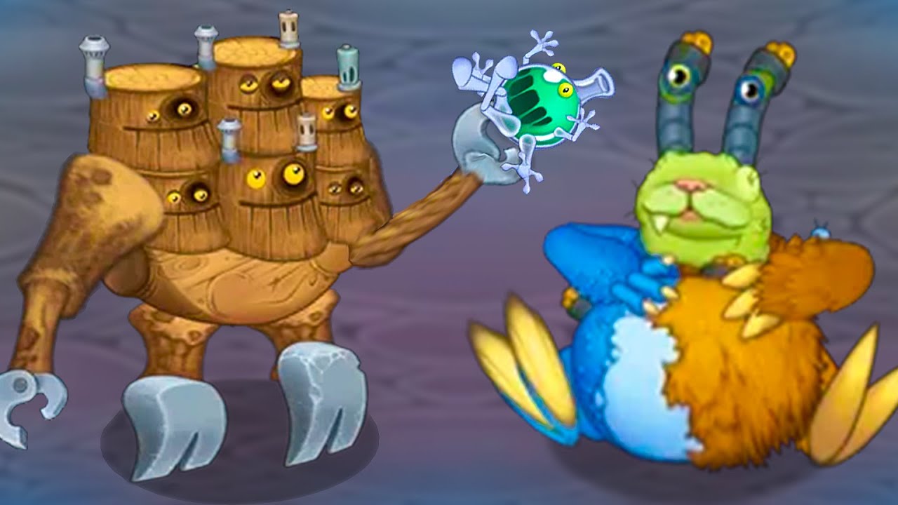 My Mutated Singing Monsters! Natural + Ethereal (My Singing Monsters ...