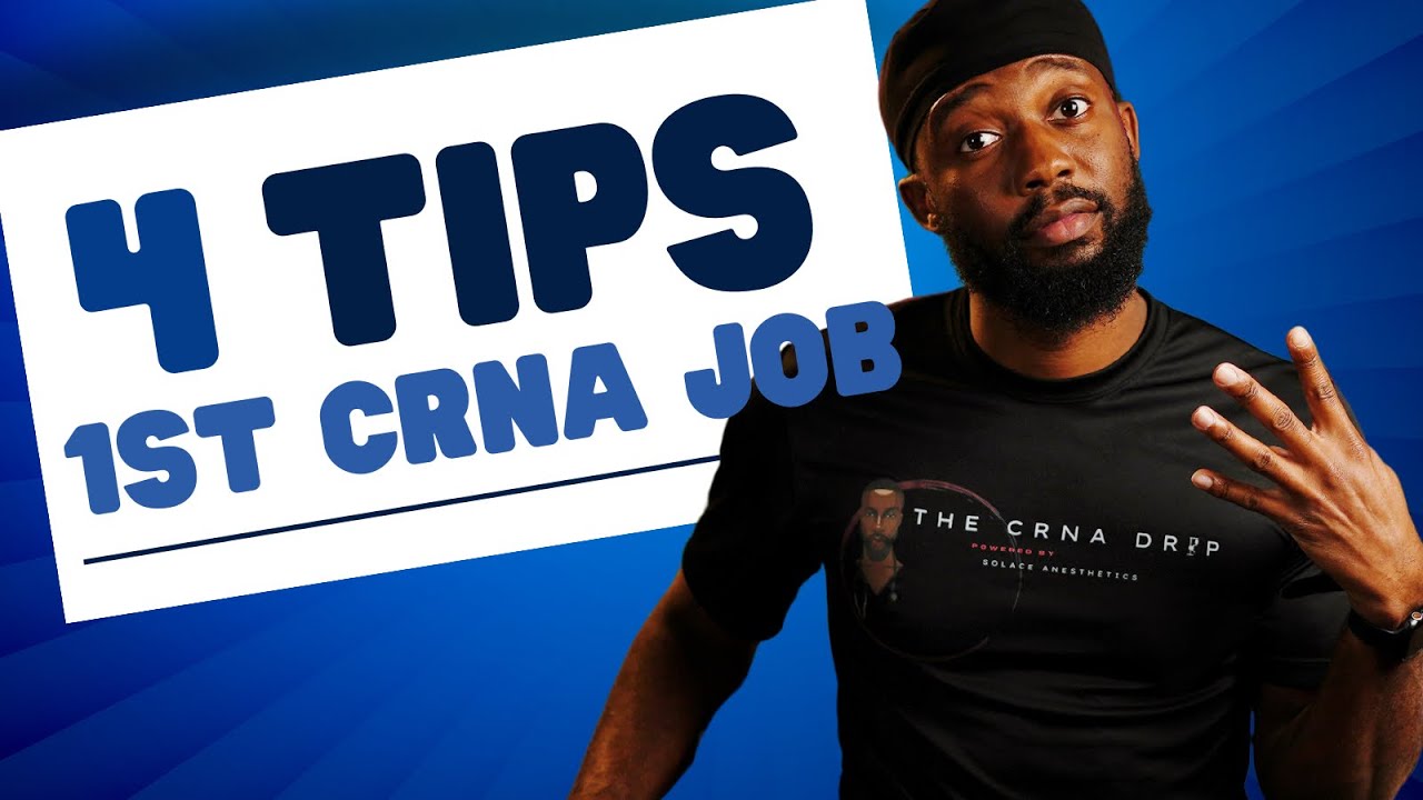 Landing Your 1st CRNA Job: 4 MAJOR Tips - YouTube
