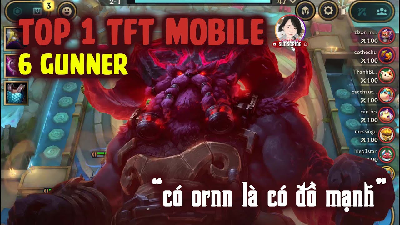 TFT Mobile: Top 1 Đội Hình 6 Gunner + Piltover Trầy da tróc vảy Mùa 9 ...