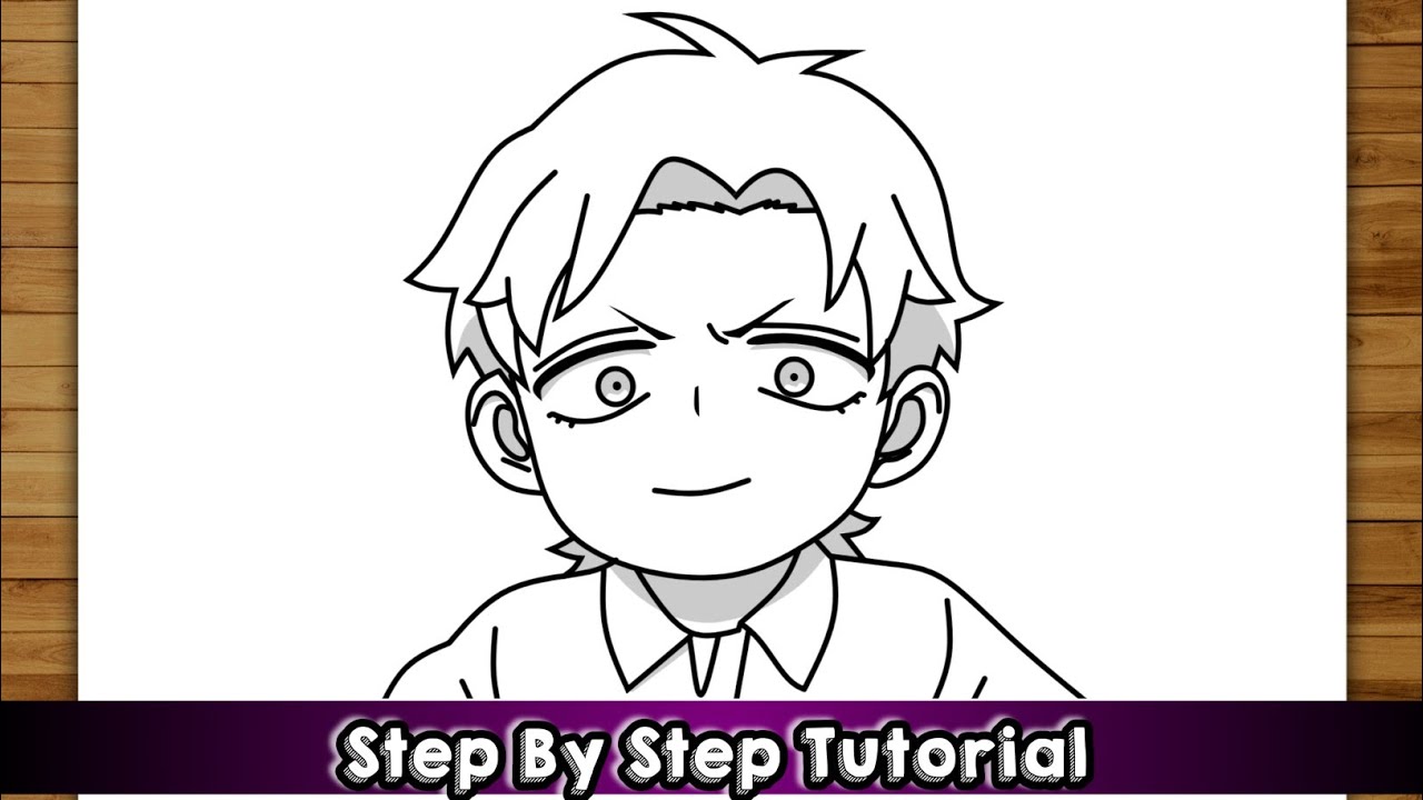 How to Draw DAMIAN DESMOND #drawingeasy step by step tutorial || Azkerb ...