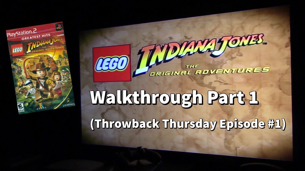 Lego Indiana Jones The Original Adventures Walkthrough Part 1 ...