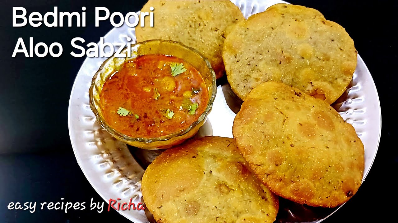 Bedmi Puri Recipe | Aloo Sabzi Recipe | खस्ता बेडमी पूरी , आलु सब्जी ...