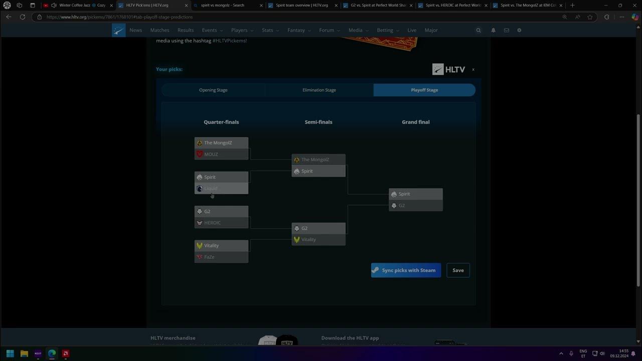shanghai playoff pickems (ez win) - YouTube