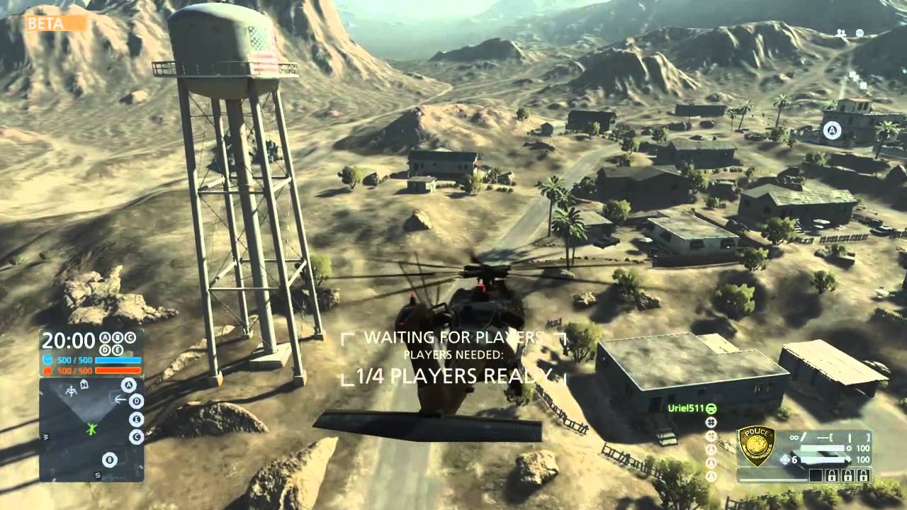 Empty lobby in Battlefield: Hardline - YouTube