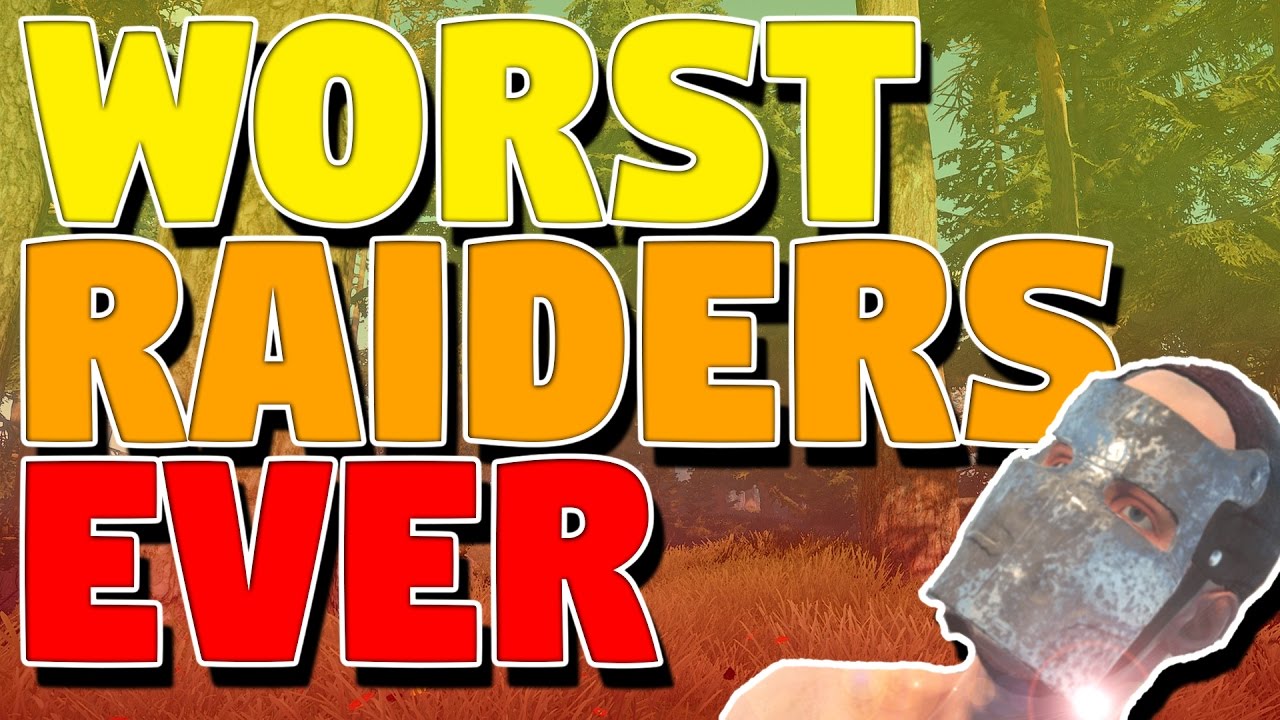 WORST RAIDERS EVER | Rust Solo Survival S02E02 - YouTube