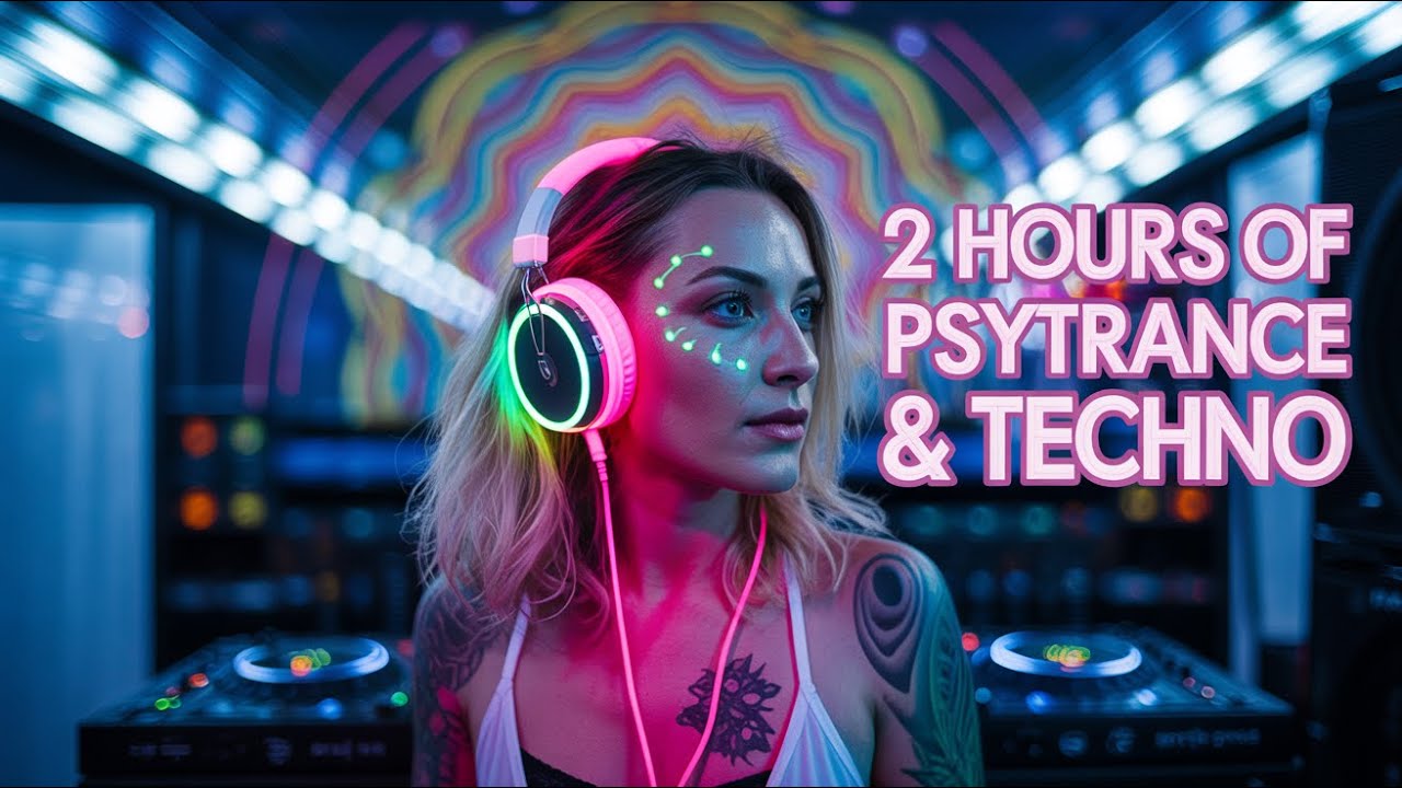 2 Hours of Psytrance & Techno Instrumental Mix – High Energy Trance for Focus, Drive & Party ...