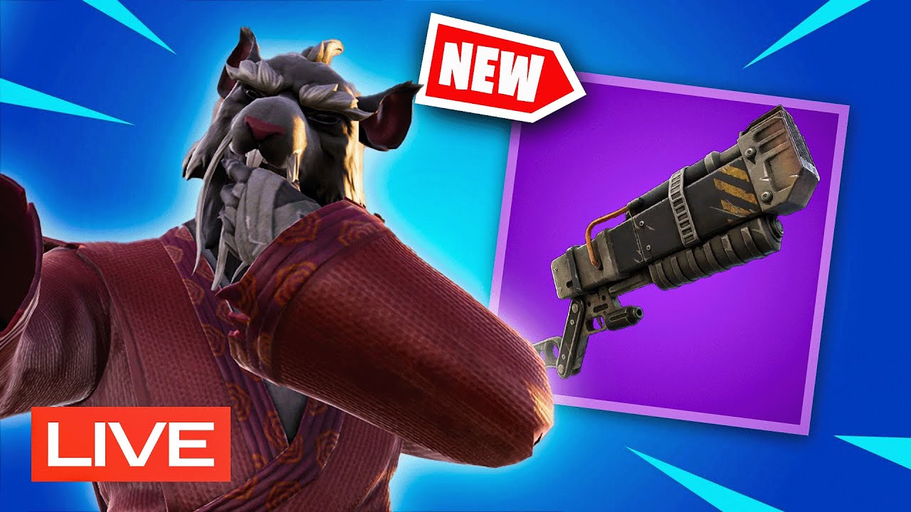 NEW TRI-BEAM LASER RIFLE? | Fortnite LIVE 🔴 - YouTube