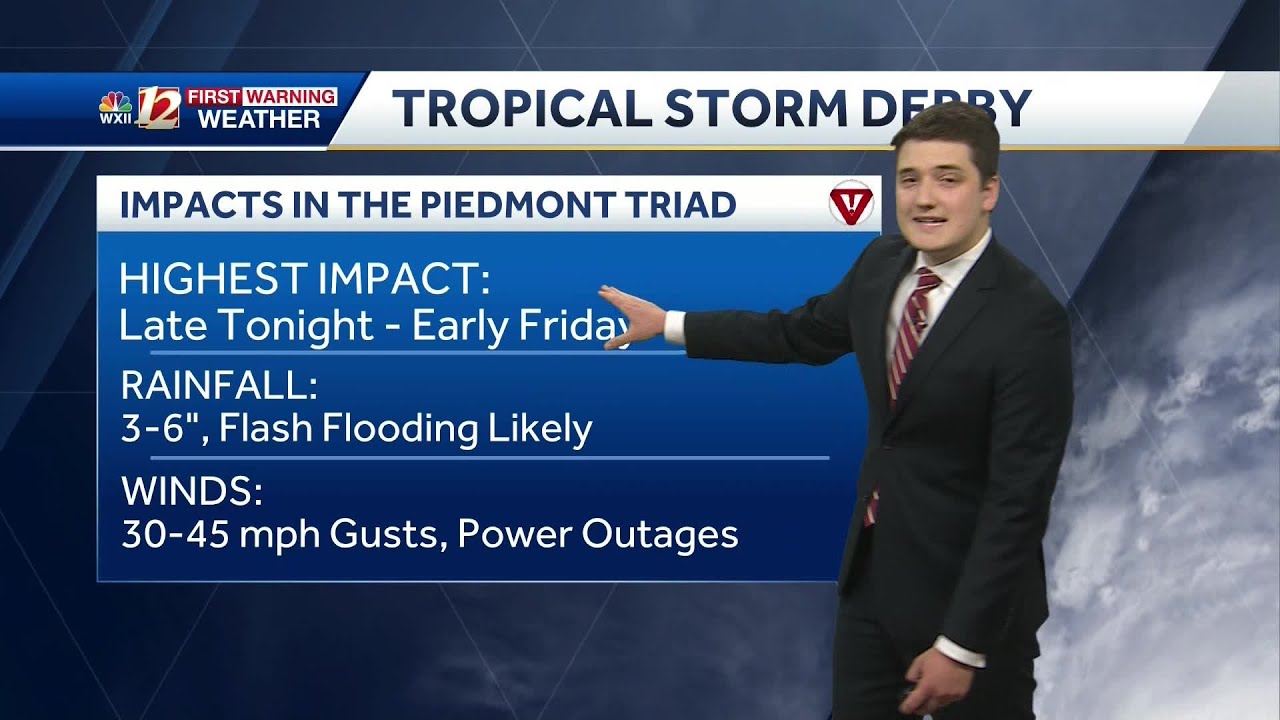 Debby Forecast Update Aug. 7: Meteorologist Dylan Hudler explains ...