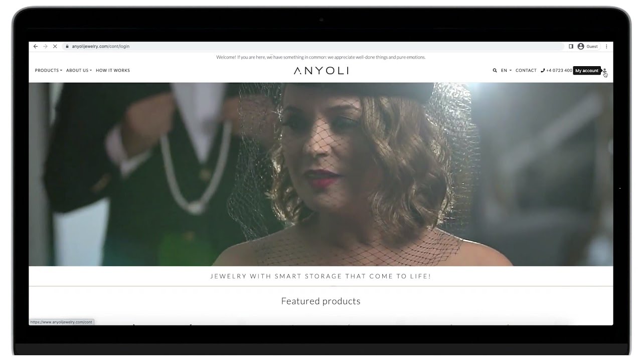 How can you place an order on the Anyoli website? - YouTube