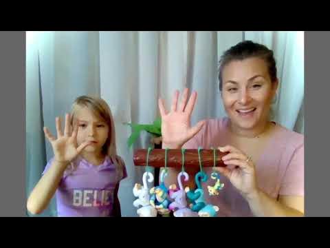 Five Little Monkeys song & Fingerplay (Swinging from a tree) - YouTube