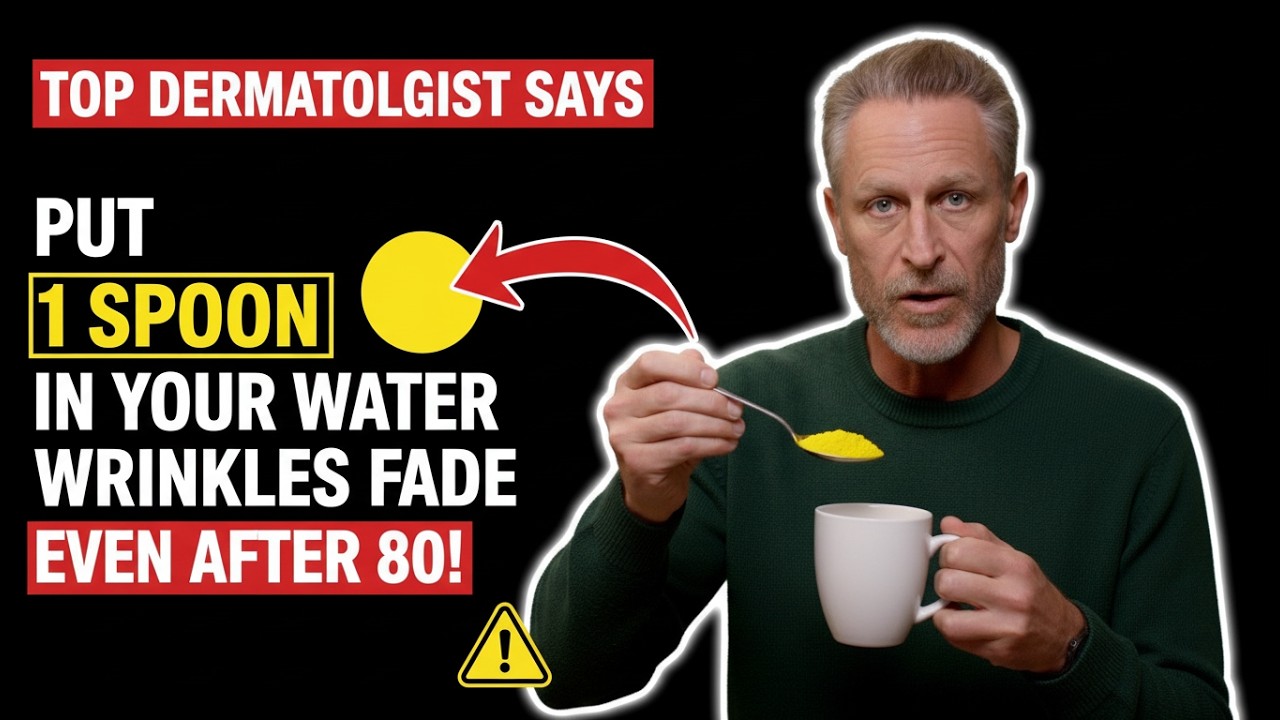 STOP Drinking Plain Water! Add THIS to Boost Collagen, Firm Skin ...