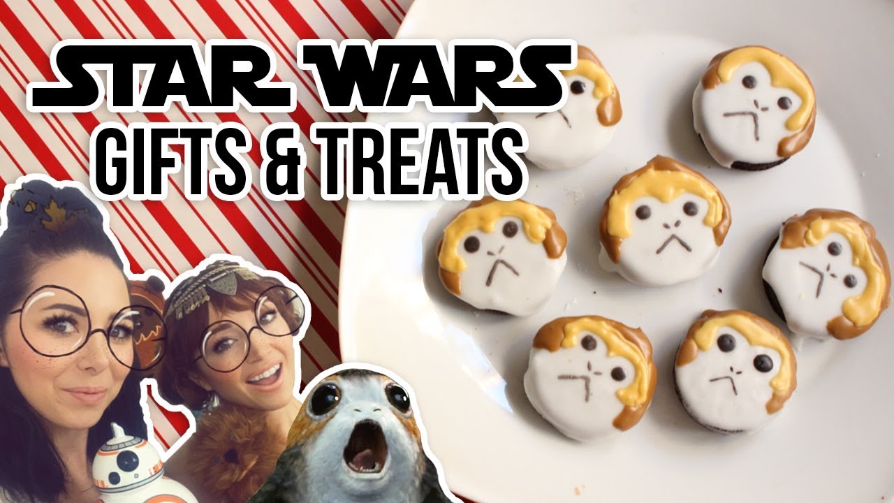 DIY STAR WARS GIFTS/TREATS PORG COOKIES !!!! - YouTube