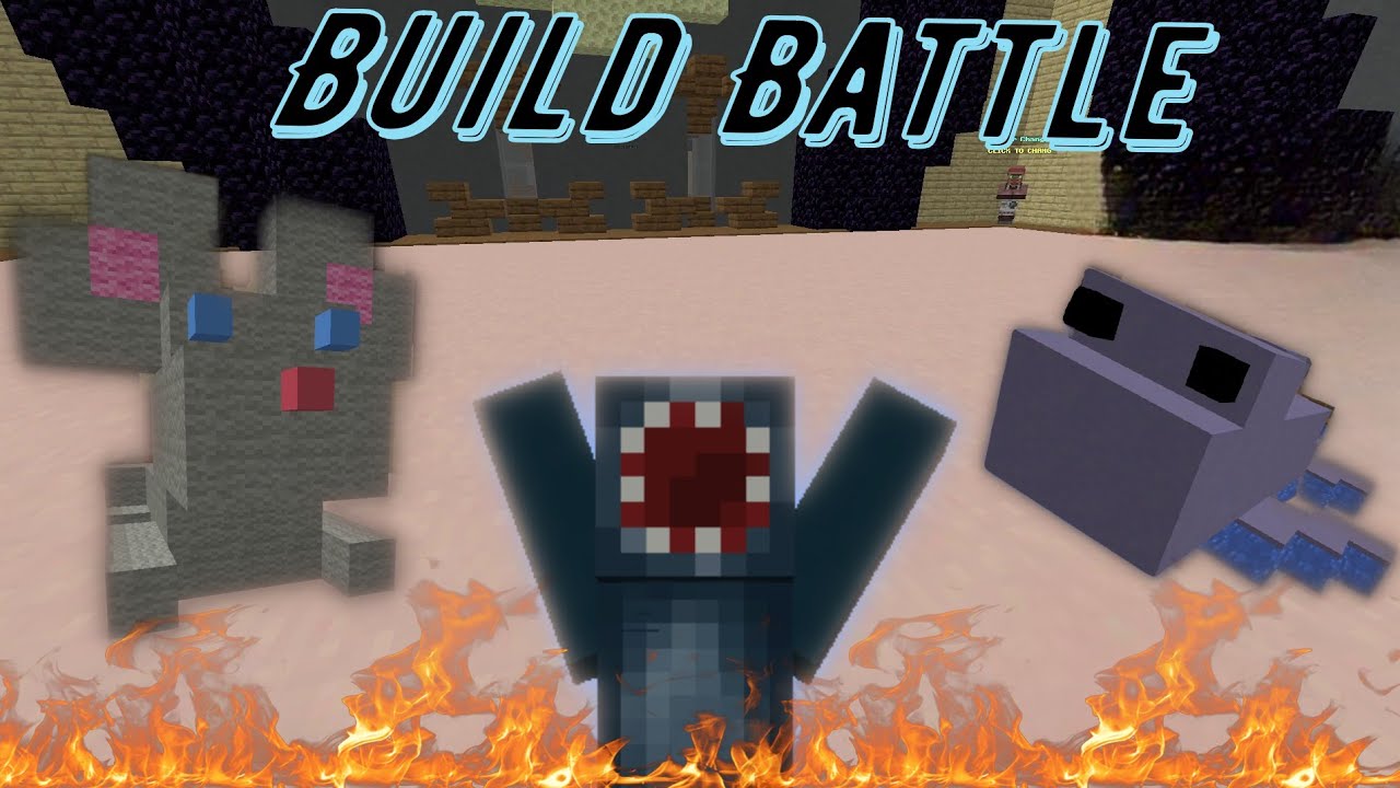 BUILD BATTLE CATASTROPHE!!! | Intense Hypixel Showdown - YouTube