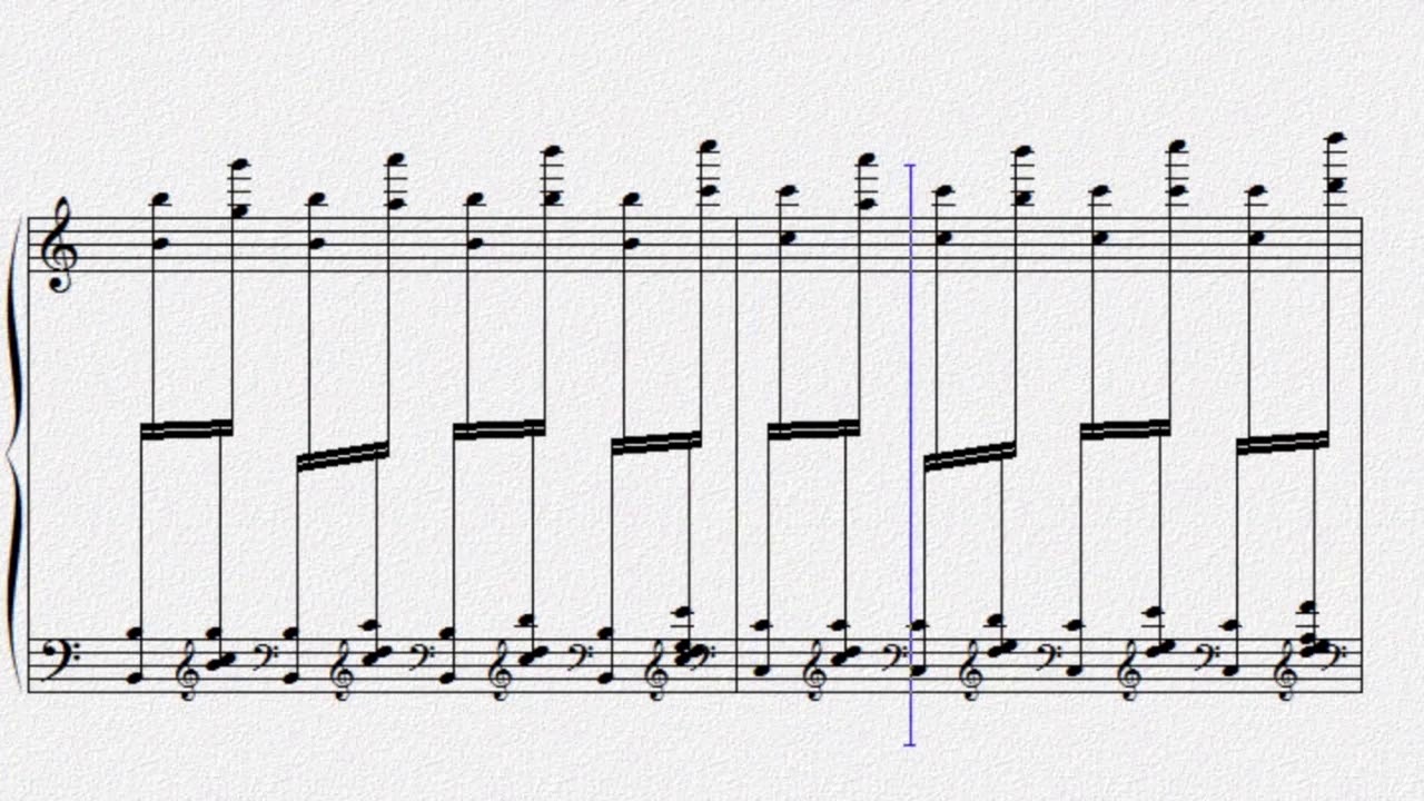 .Piano 16 bar, technique practice23 - YouTube