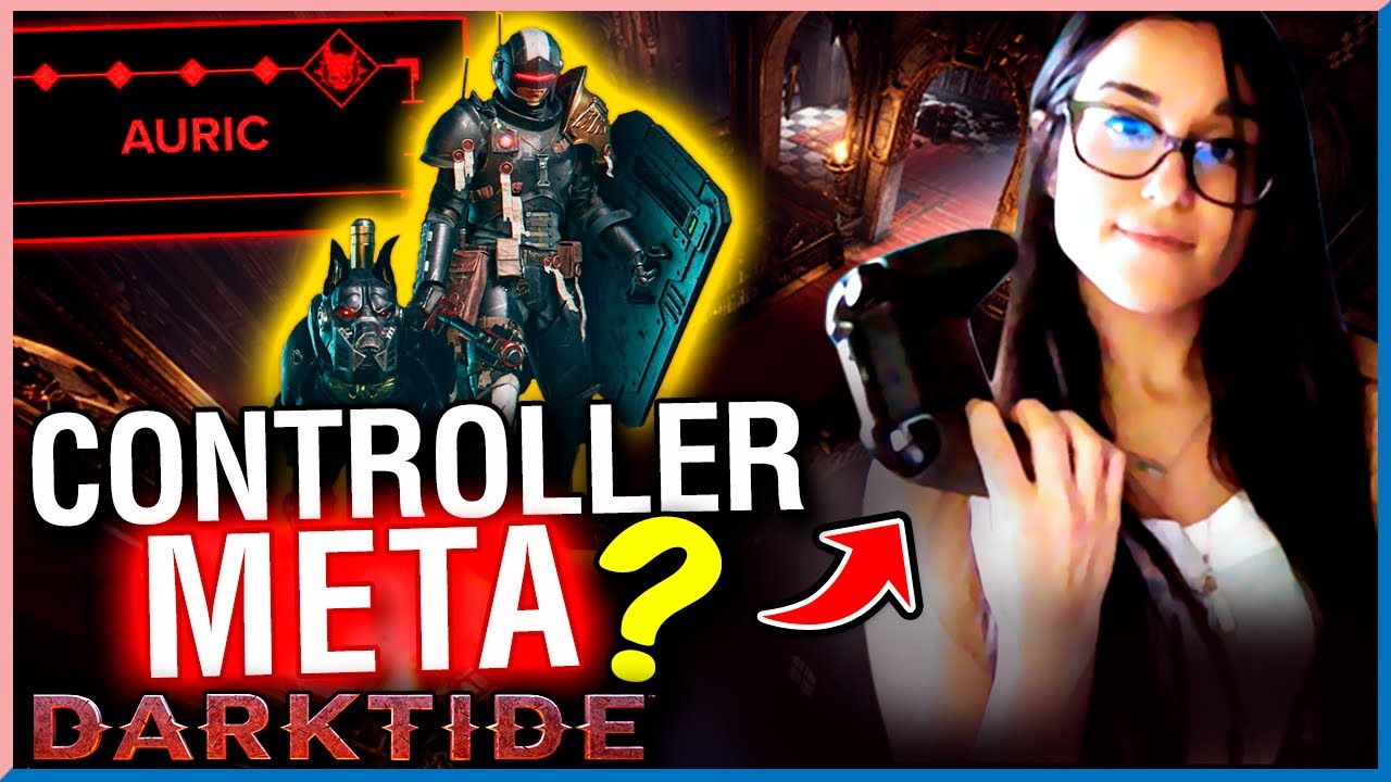 CONTROLLER BETTER than MNK for Warhammer 40k: Darktide?! 🤣 - YouTube