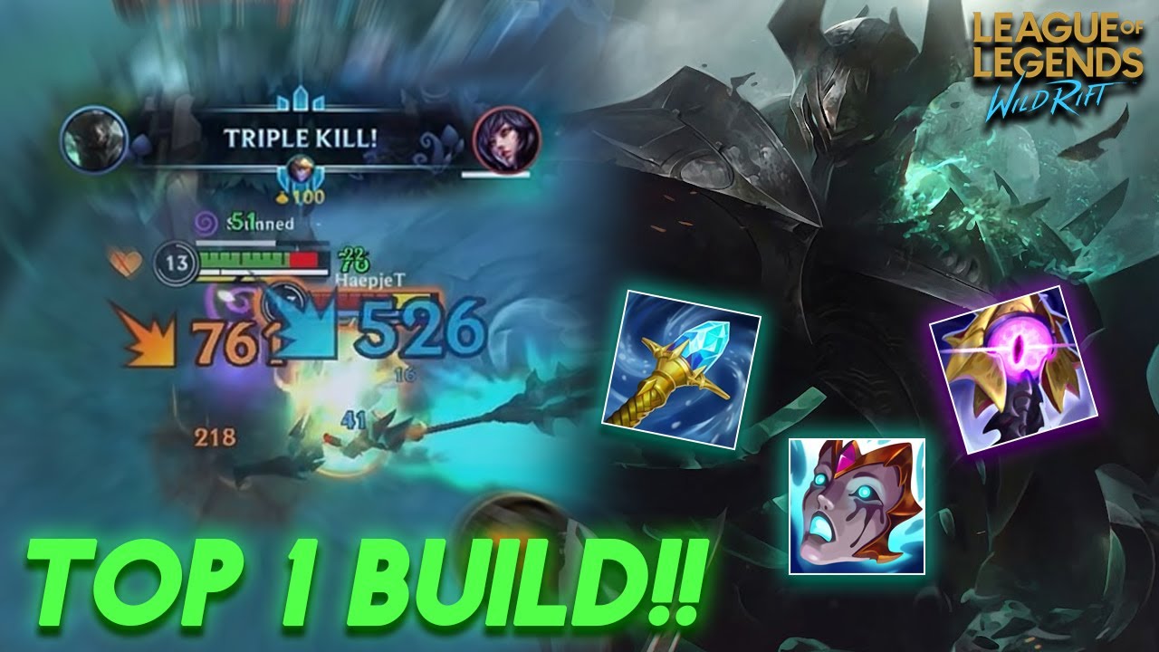 TOP 1 MORDEKAISER BUILD IS GOOD?? | BEST MORDEKAISER BUILD | WILDRIFT ...