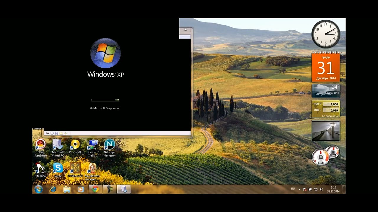 Запуск Windows Zver 7.9.3 31.12.2014 - YouTube