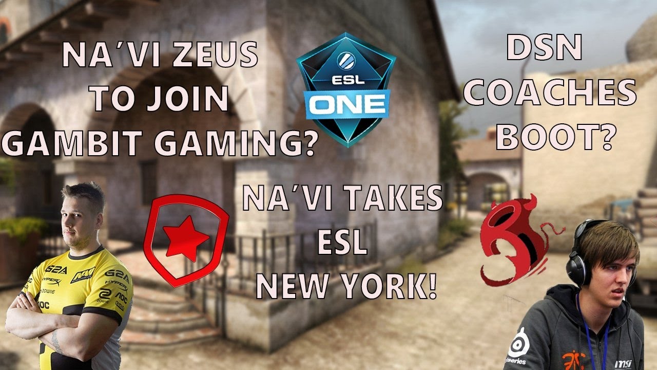 Zeus to Gambit Gaming? Epsilon Announcement, ESL New York! CSGO Casting ...