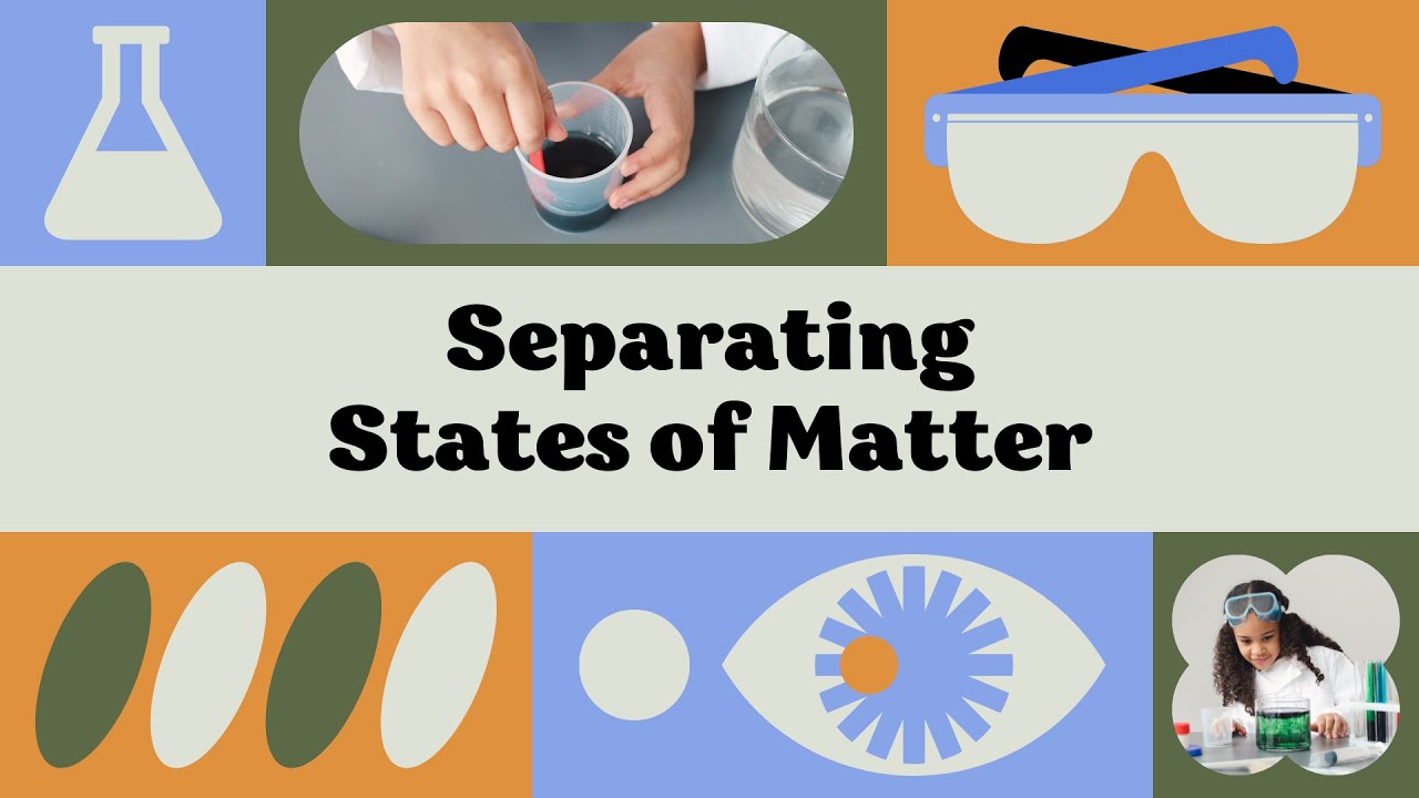 States of Matter and Changes of State - Science for Kids ...