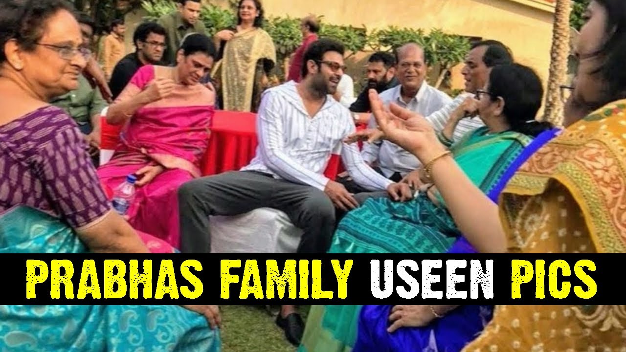 Prabhas family Mother, brother and sister Unseen Photos | Telugu Takies ...