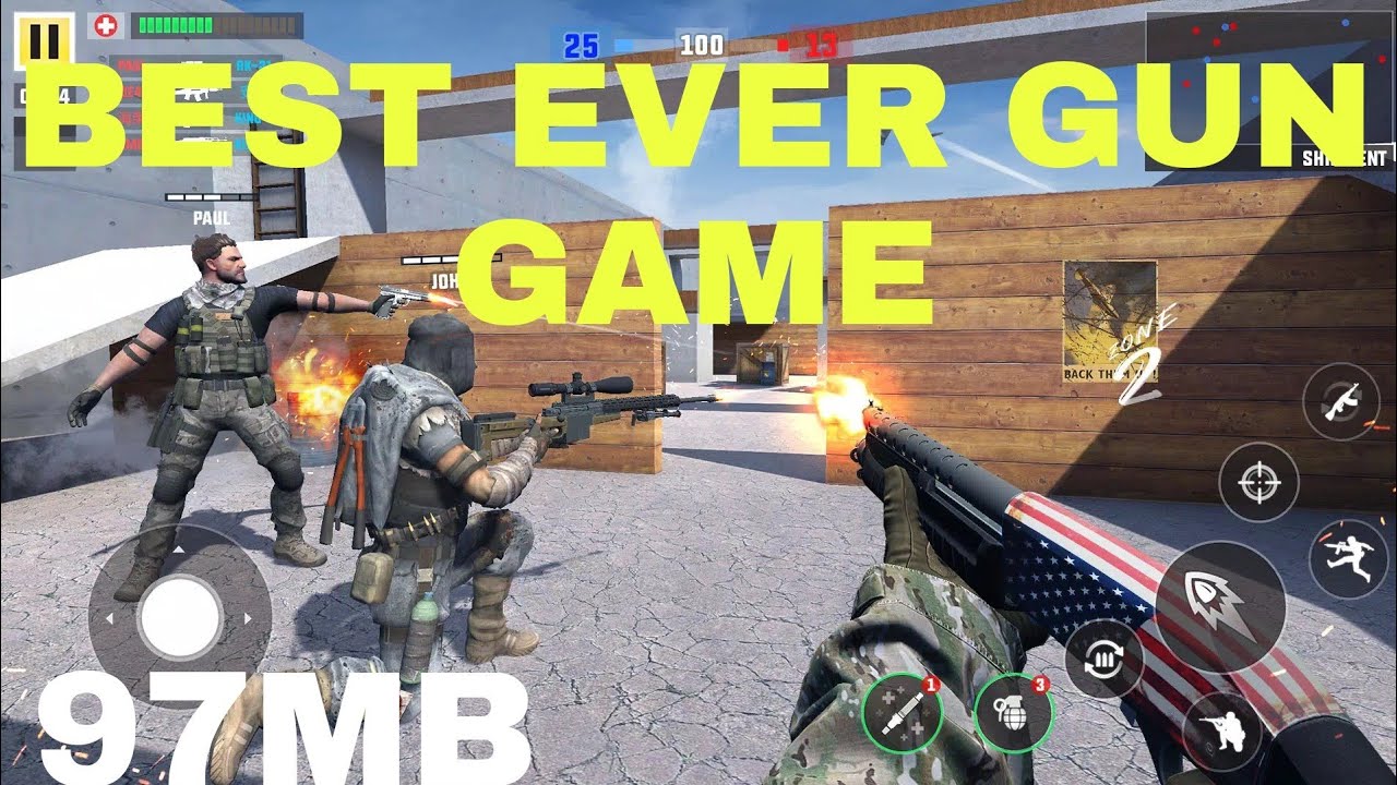 BEST EVER GUN GAME UNDER 100MB - YouTube