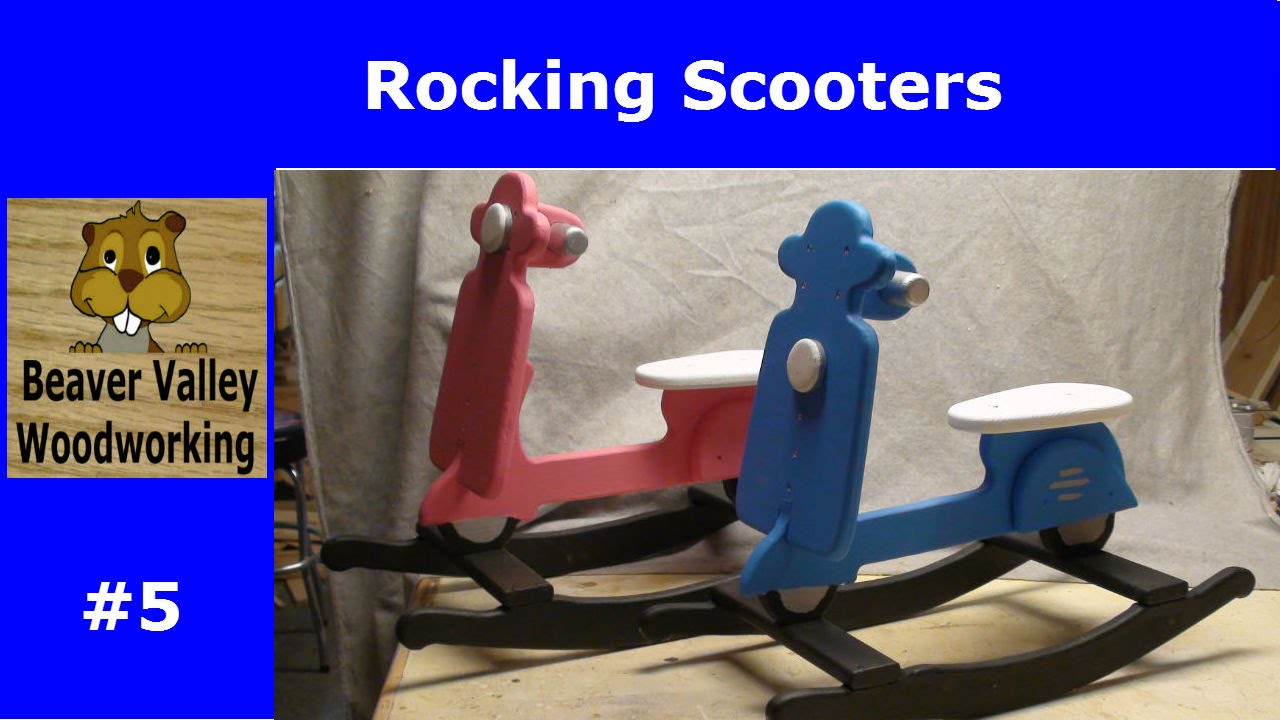 Rocking scooters with Wood Traveler #5 - YouTube