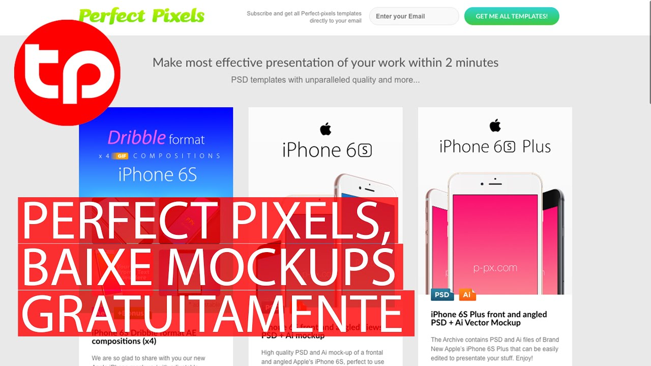 🚀 Perfect Pixels, baixe mockups gratuitamente - YouTube