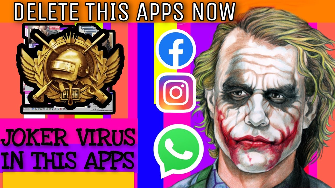 Jocker virus on your mobile ||Jocker Virus containing apps || apps that ...