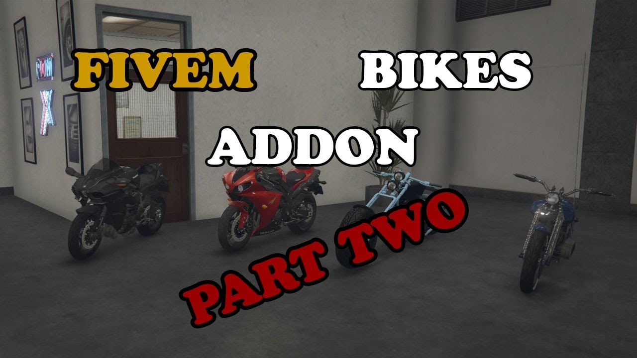 GTA 5 ADDON BIKES FOR FIVEM - YouTube