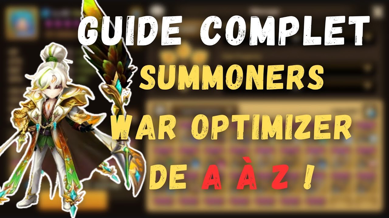 Comment OPTIMISER son compte avec Summoners War Optimizer ! SUMMONERS ...