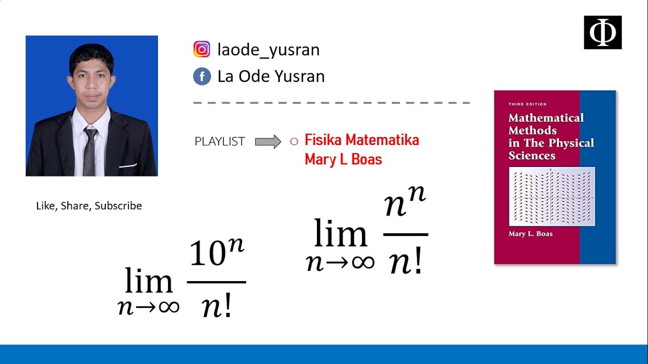 Infinite Series, Power Series: Chapter 1 - Section 2 - Problem 5 dan 6 || Mary L Boas - YouTube
