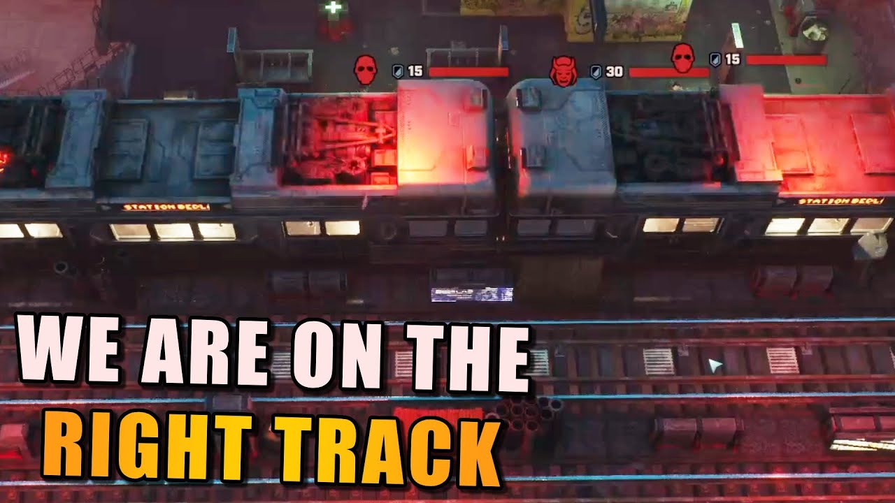 It's all fun and games until you get ran over by a train - Showgunners ...