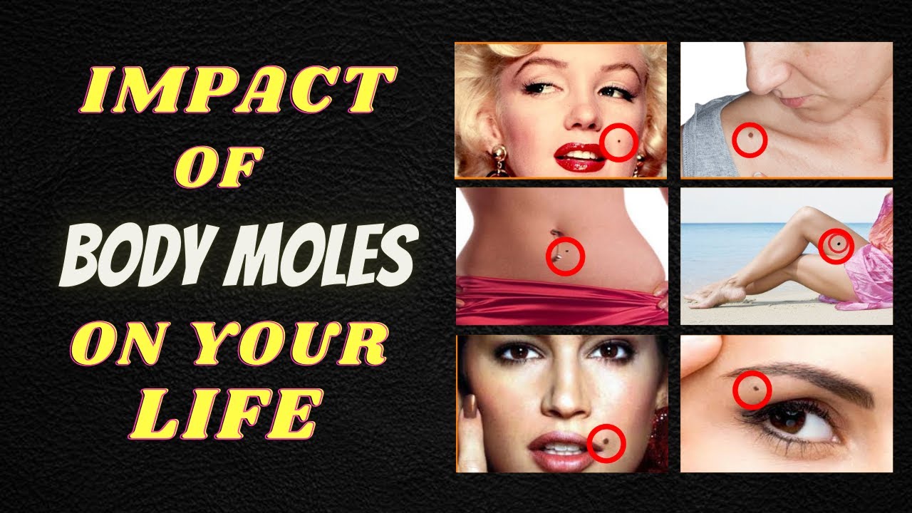 Mole Meaning On Face And Body | The Secret Meaning Of Moles On Your Body #samudrikasastra #mole ...