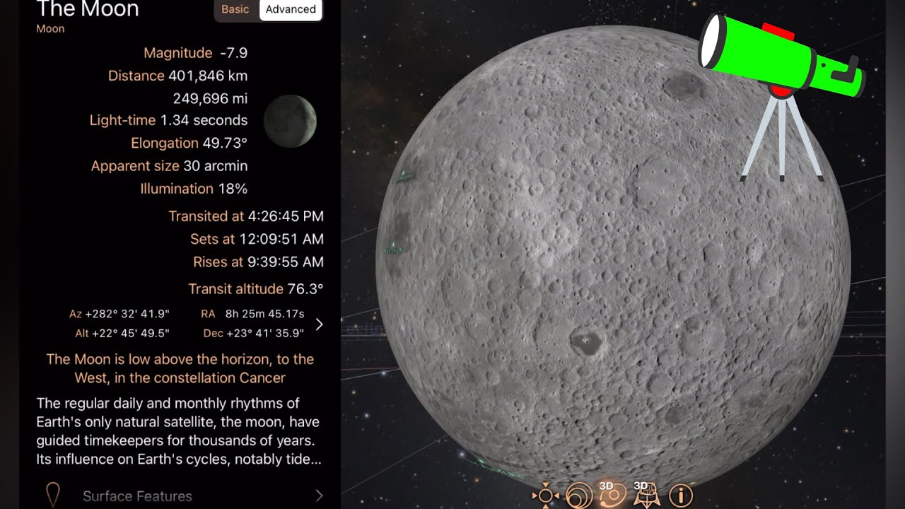 Luminos Amateur Astronomy iPhone App 🔭 AppFinders - YouTube