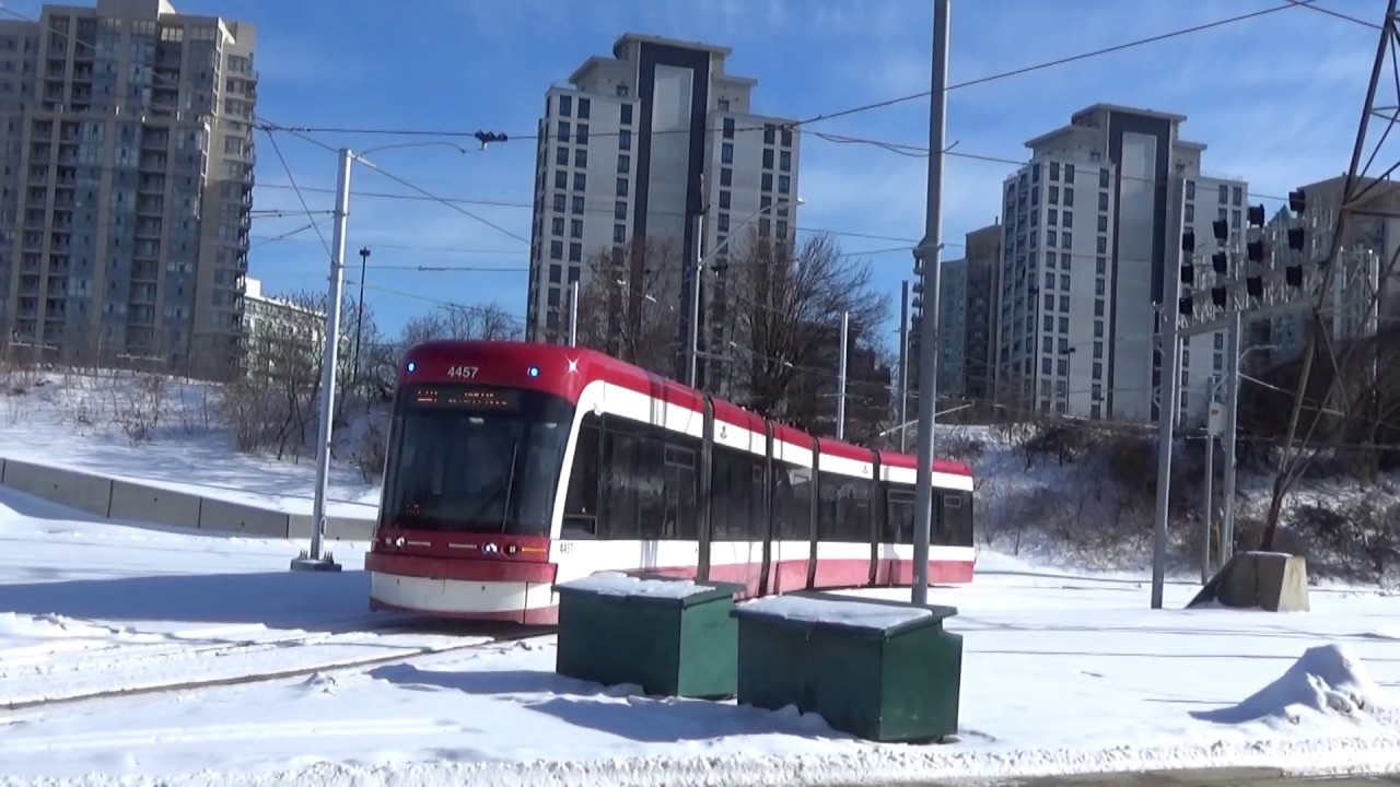 Streetcar Action at Humber Loop - YouTube