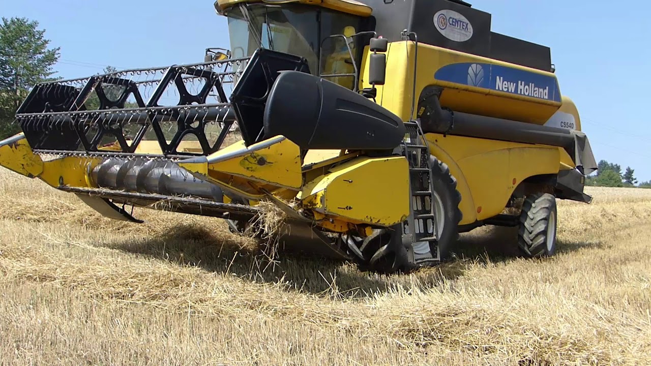 Žatva 2017 New-Holland CS540 PD Dravce 3. - YouTube