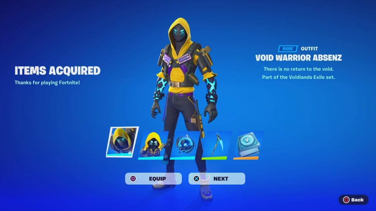 How To Get Voidland Exile Pack FREE In Fortnite! (Unlocked Void Warrior ...