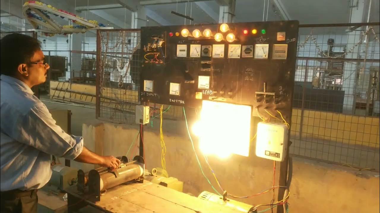 Synchronisation Process of Alternator Bright And Dark Lamps Method ...