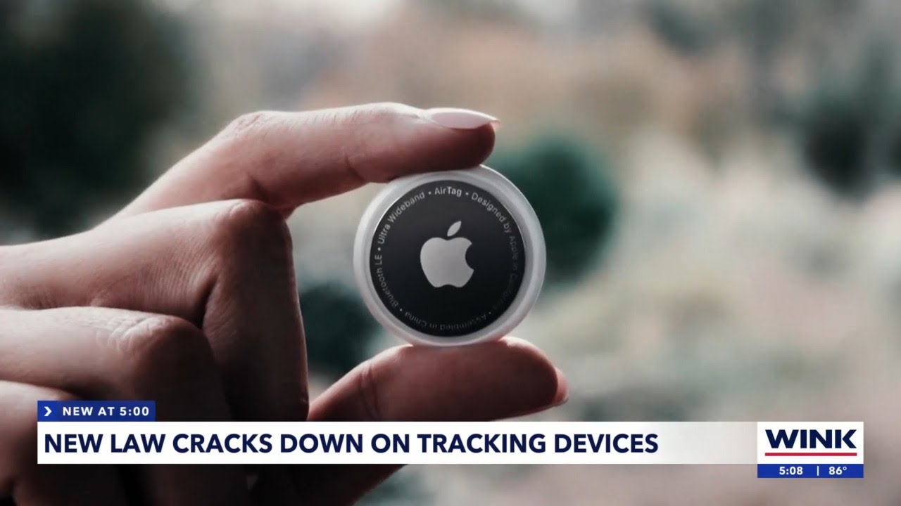 New AirTag tracking law goes into effect this week - YouTube