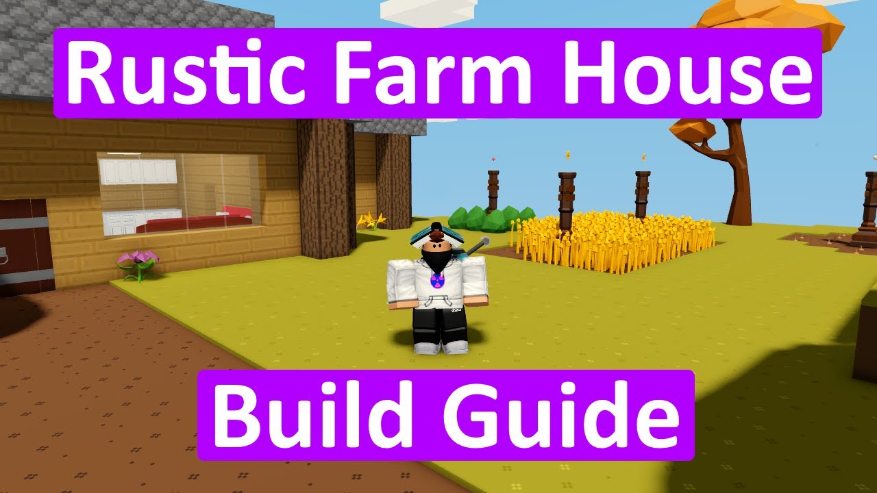 Rustic Farm House Build Guide - Islands EP 30 - Roblox - YouTube